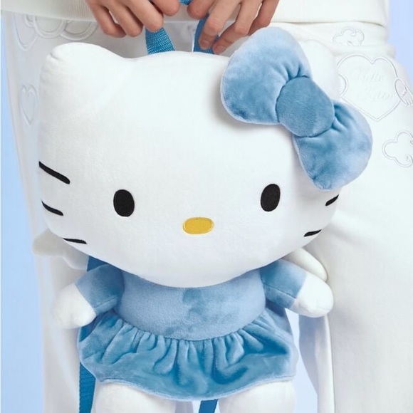 Sanrio | Accessories | Sanrio Hello Kitty Blue Angel Backpack | Poshmark